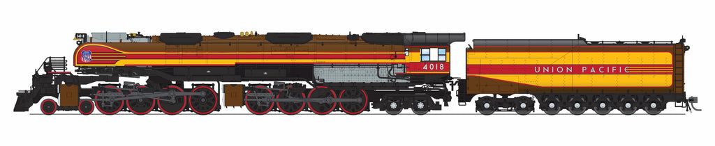 PREORDER BLI 9509 UP Big Boy 4-8-8-4, #4018, Union Pacific 49er Fantas