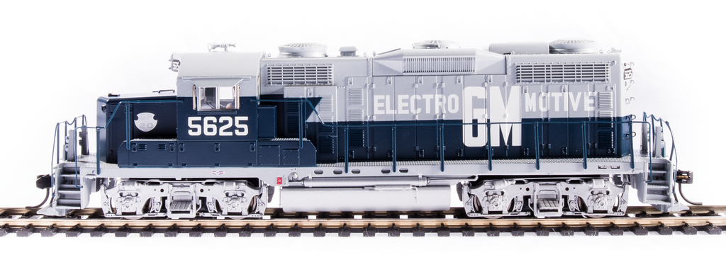 BLI 4273 EMD GP20, EMD Demo #5625, Blue & Silver, Paragon4 Sound/DC/DC