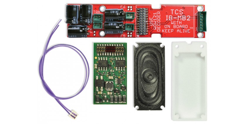 Train Control Systems TCS1766 WDK-INT-1 WOWKit Complete Sound Conversi