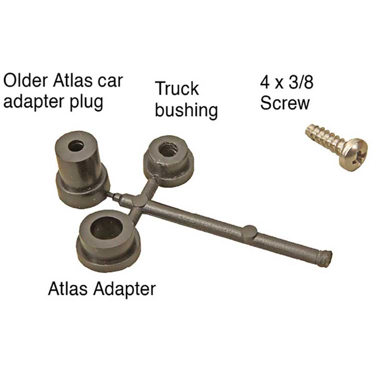 Kadee O 756 2-Rail AAR Bettendorf Style Metal Trucks, With 33" Smooth-