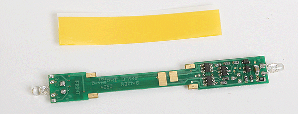 NCE N N12A0 Plug-N-Play Decoder with White LEDs, N12A0, For Atlas GP40