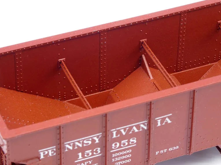 Rapido 148010 Class GLa 2-Bay Hopper 6-Pack - Ready to Run - Pennsylva