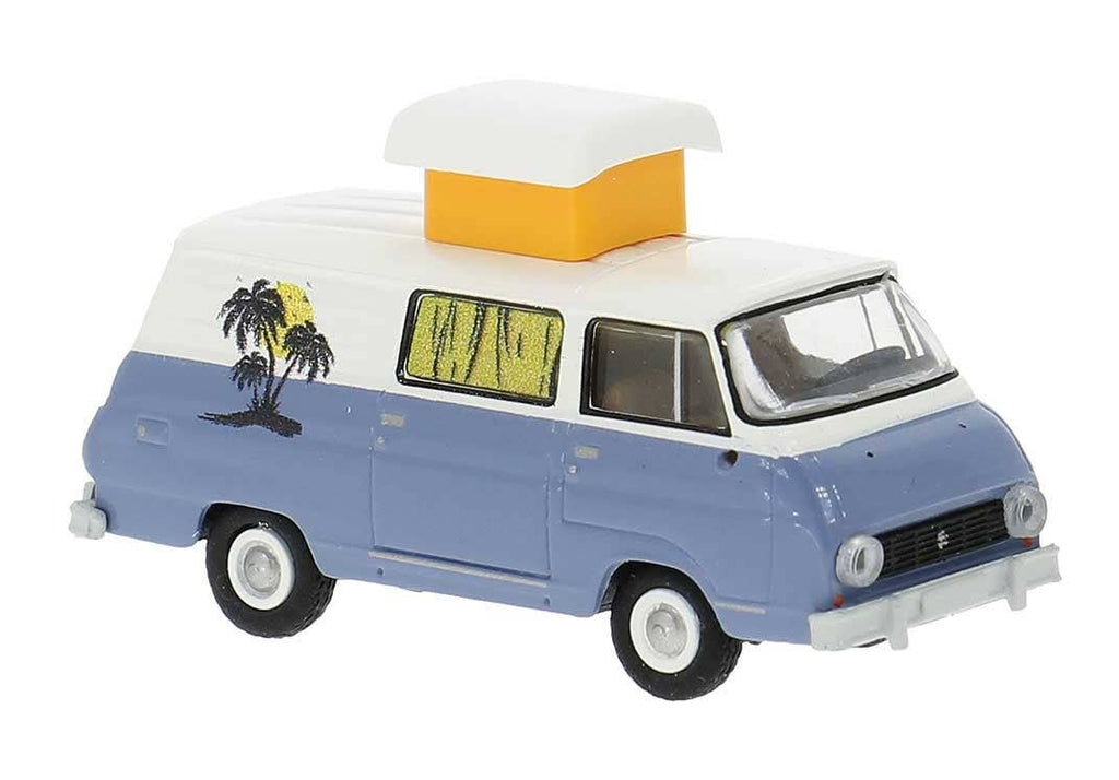 PREORDER Brekina HO 30823 1969 Skoda 1203 Passenger Van, Camper