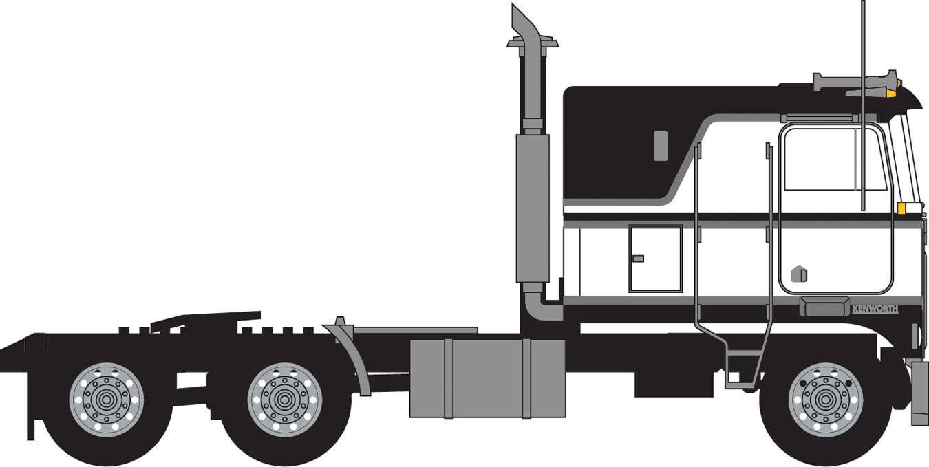 Trainworx N 41055 1970s Kenworth K100 Potomac Tractor with VIT Flat-To