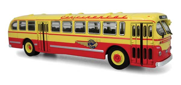 Iconic Replicas HO 87-0372 1940s-1950s ACF Brill CD-44 Transit Bus, Co