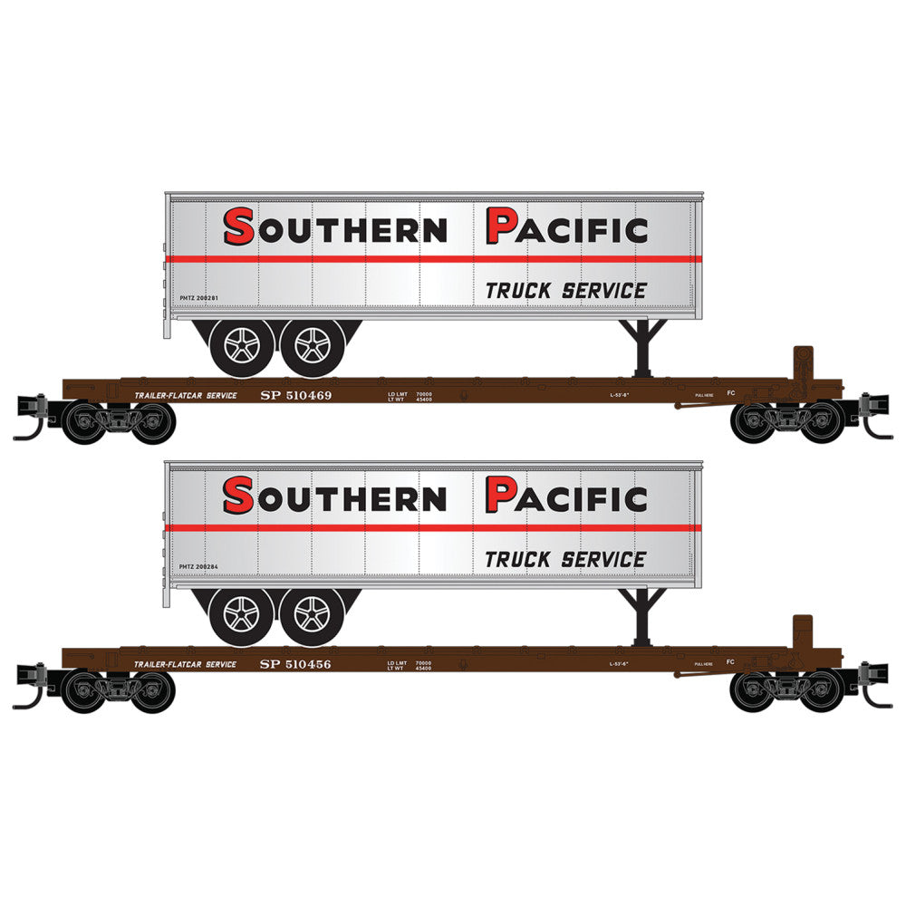PREORDER Micro-Trains 983 02 279 N 57' Converted TOFC Flatcars with So