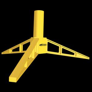 Estes 2290 Mini Engine Model Rocket Display Stand