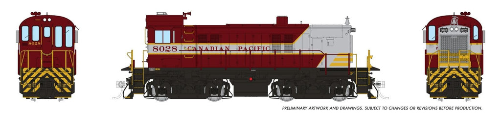 PREORDER Rapido HO 36603 MLW RS-23 Diesel Locomotive, Canadian Pacific