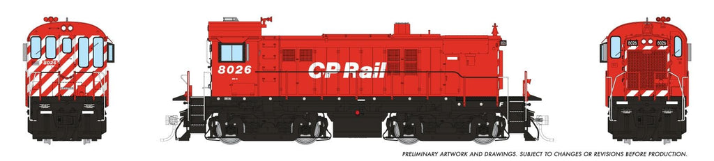 PREORDER Rapido HO 36614 MLW RS-23 Diesel Locomotive, Canadian Pacific