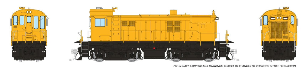 PREORDER Rapido HO 36198 MLW RS-23 Diesel Locomotive, Industrial Yello