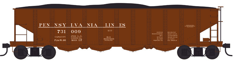 Bowser HO 43058 Executive Line H21 Clamshell Hopper, Pennsylvania Line