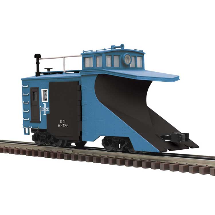 PREORDER Atlas 3001674 O Russell Snow Plow - 3-Rail - Ready to Run - P