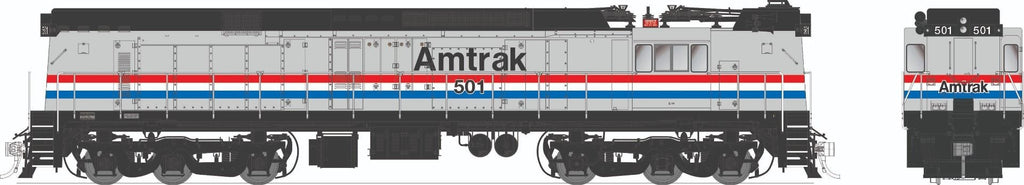 PREORDER Rapido HO 52525 GE E44a Electric, Amtrak #502 (DCC & Sound Eq
