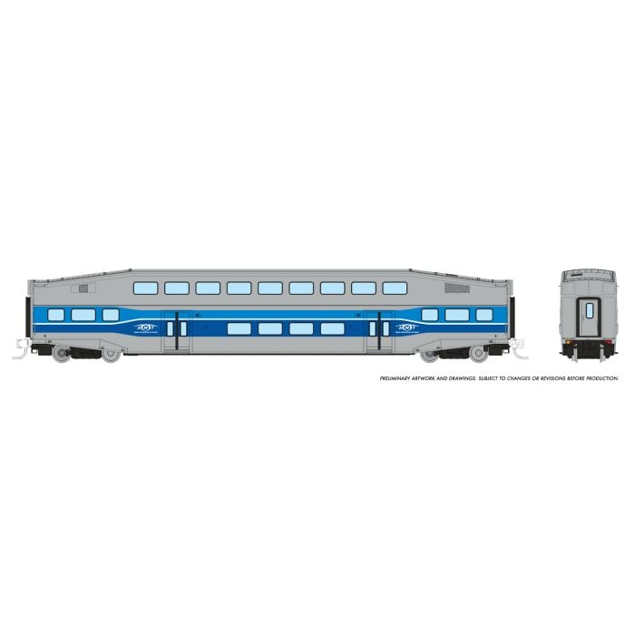 PRE-ORDER BOMBARDIER BI-LEVEL CAR