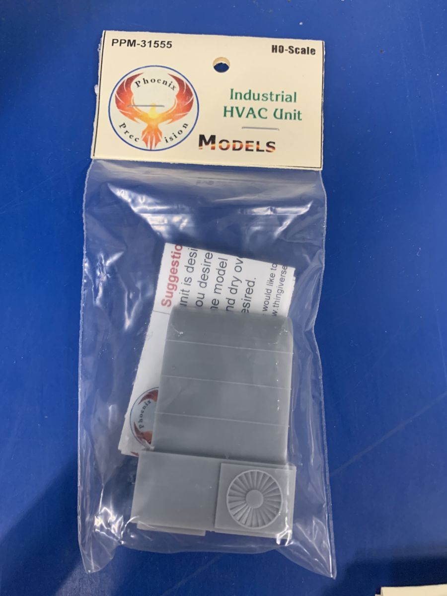 Phoenix Precision Models HO 31555 Large Industrial HVAC-Unit Unpainted