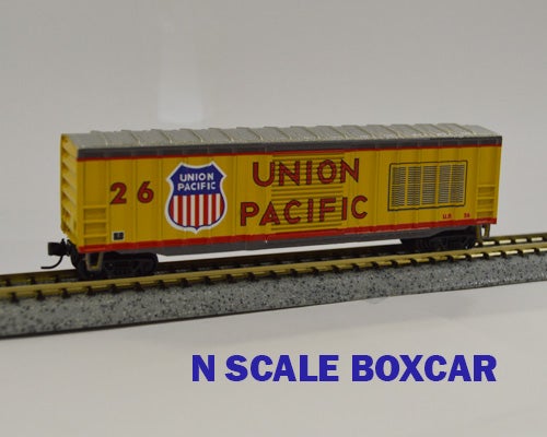 Value Trains USA N N10075 Commemorative Boxcar, Union Pacific UP26 Tur