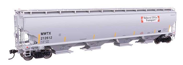 Walthers Proto HO 110320 67' Trinity 6351 4-Bay Covered Hopper, Midwes