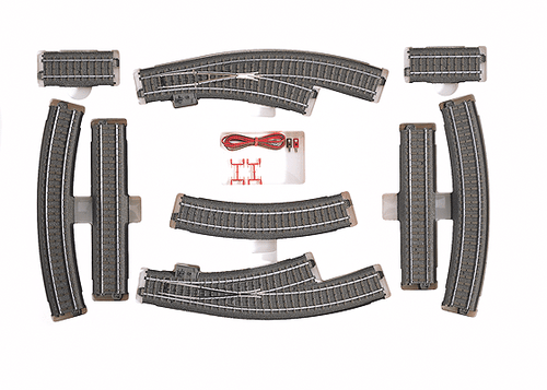 Marklin HO 24904 3-Rail C-Track, C4 Extension Set