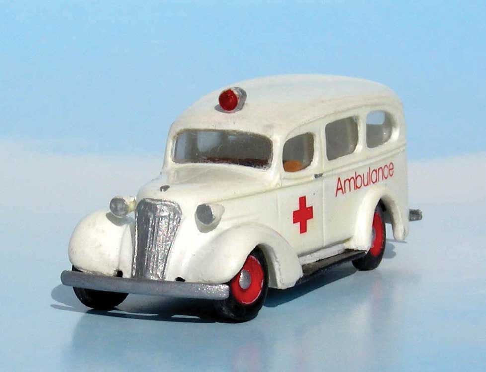 Sylvan Scale Models HO V067 1937 Ambulance Resin Kit, Undecorated