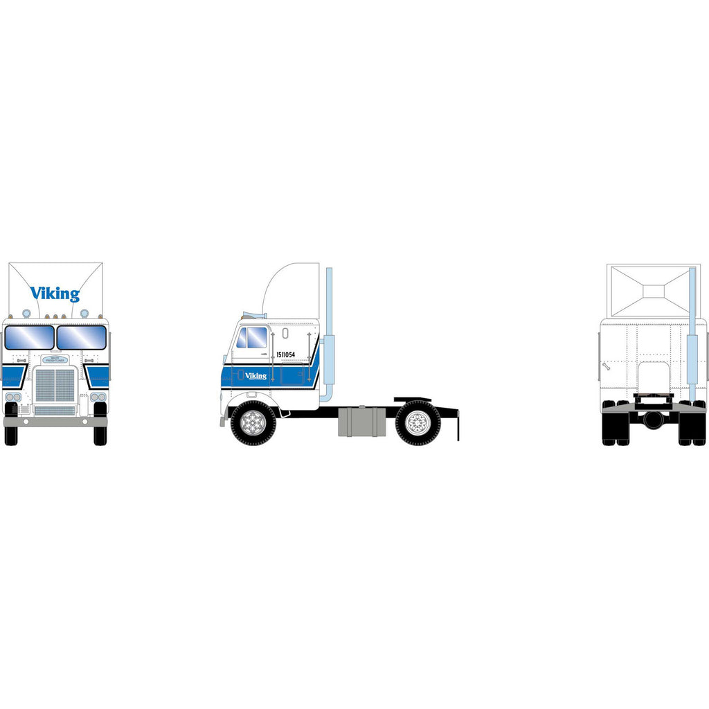 PREORDER Athearn ATH-2450 HO Freightliner Single-Axle Tractor, Viking