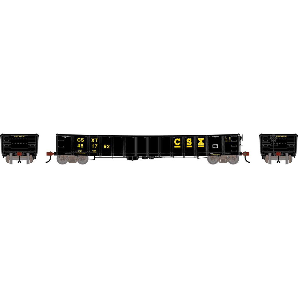 PREORDER Athearn HO 2737 52' Deformed 2494 CarKnocker Mill Gondola, CS