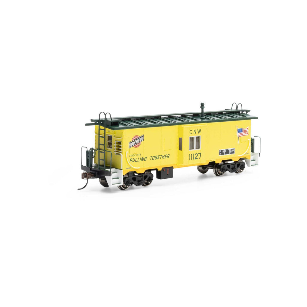 Athearn HO 90323 Bay Window Caboose, Chicago and North Western #11127