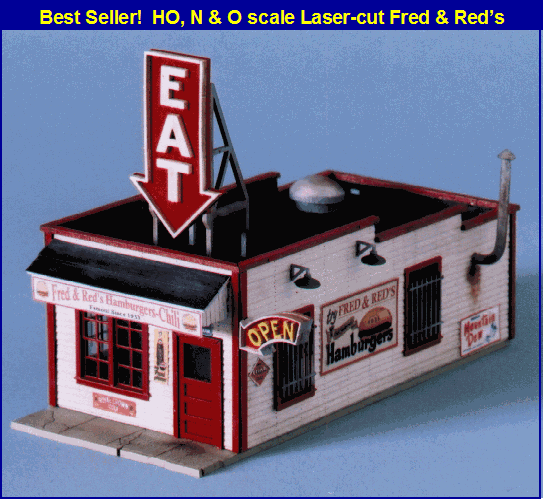 Blair Line O 290 Fred and Red's Cafe Kit