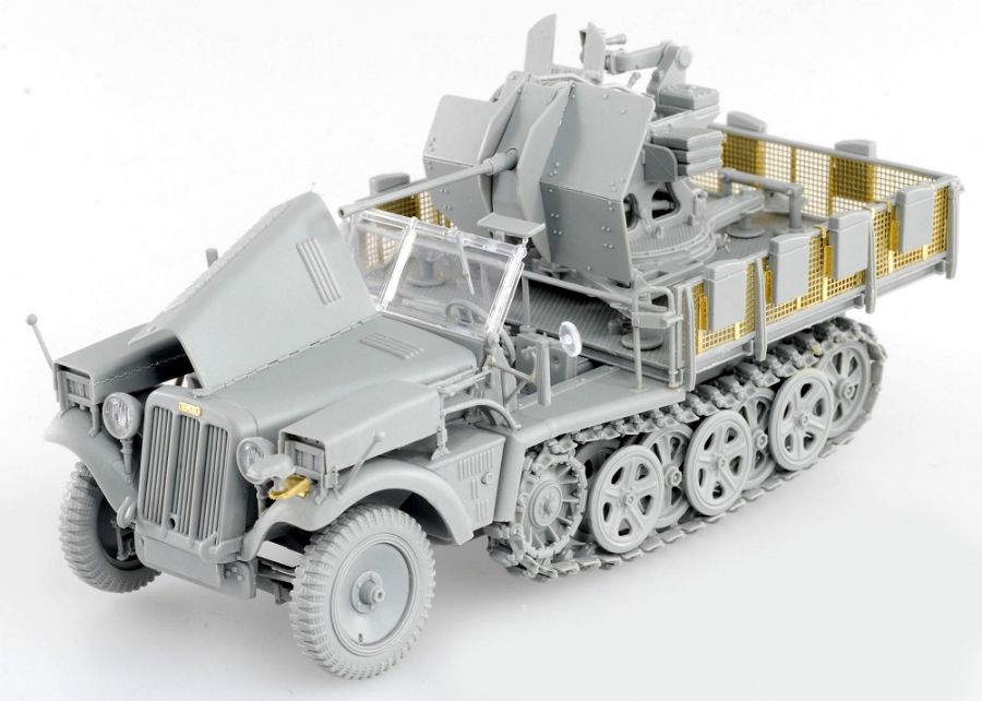 Dragon Models 6676 1/35 Sd.Kfz.10/5 fur 2cm FlaK 38