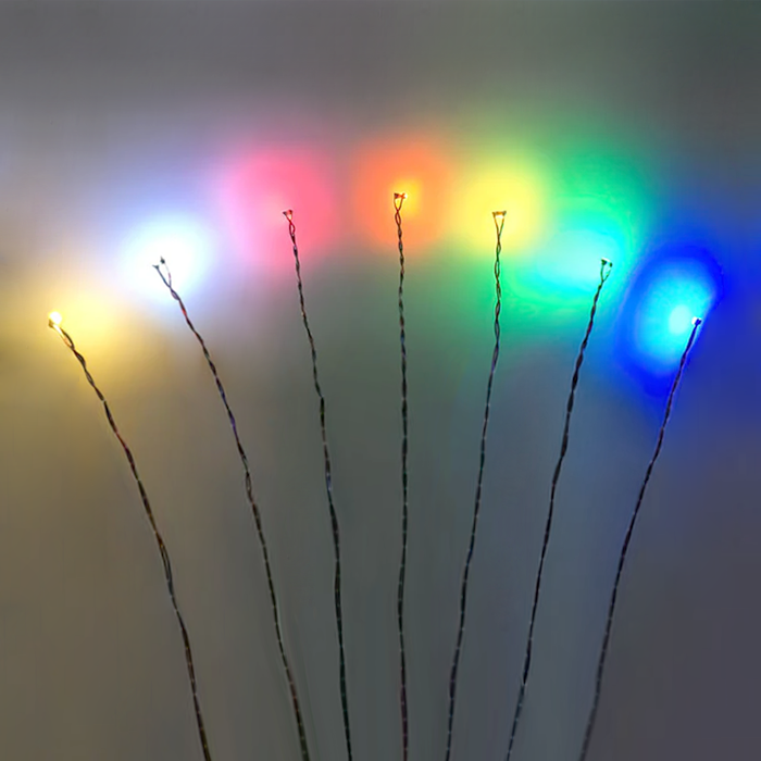 Evan Designs UZ2 Z LED 7-19V AC/DC with 8" Wires, Blue (5-Pack)