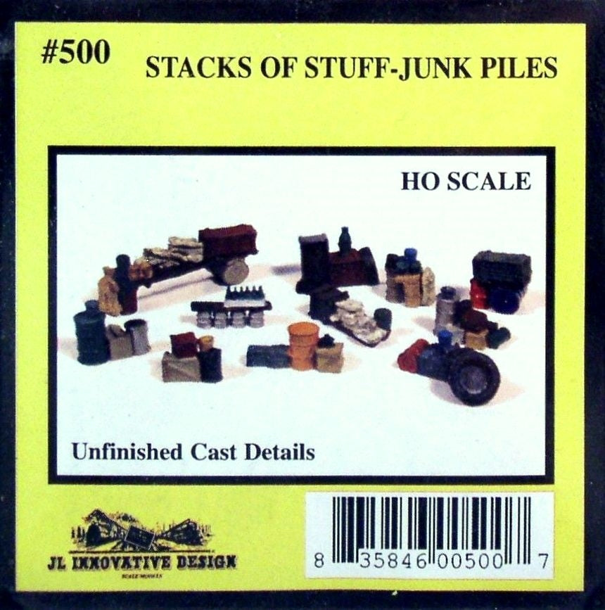 JL Innovative Design HO 500 Stacks of Stuff and Junk Piles