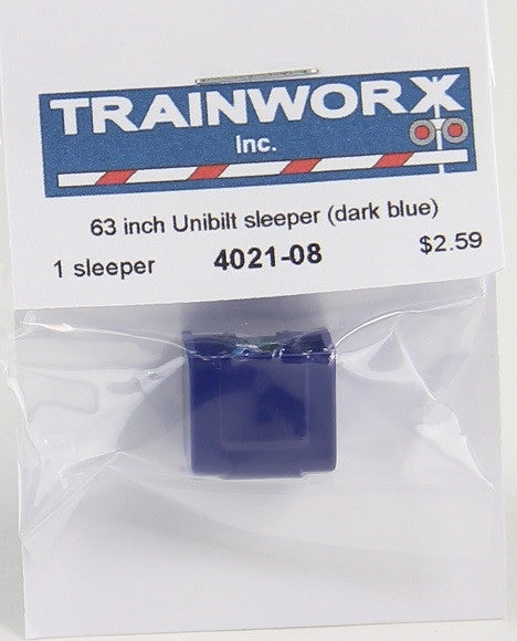 Trainworx N 4021-08 Peterbilt Semi Tractor 63" Unibilt Sleeper, Dark B