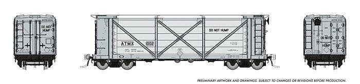 PREORDER Rapido HO 195001A ACF Helium Gas Tank Car, Random from ATMX S