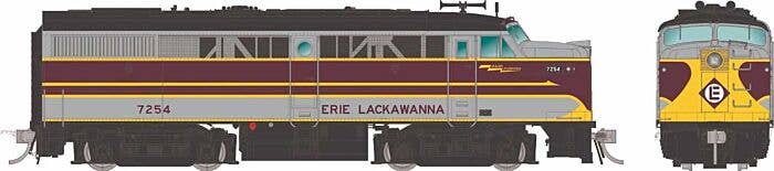 PREORDER Rapido HO 37545 Alco FA1 Locomotive, Erie Lackawanna #7344 (D