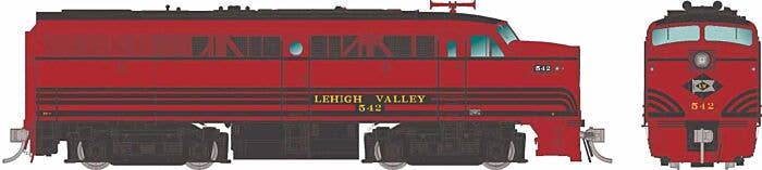 PREORDER Rapido HO 37049 Alco FA1 Locomotive, Lehigh Valley #546 (Stan