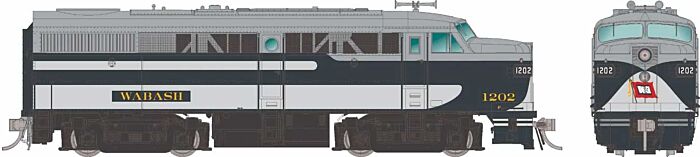 PREORDER Rapido HO 37082 Alco FA1 Locomotive, Wabash #1201 (Standard D
