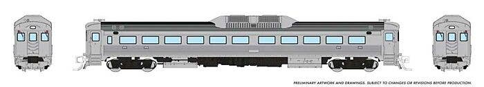 Rapido N 516095 Budd RDC-1 Phase 2 Locomotive, Painted, Unlettered (St