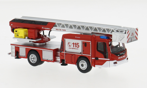 PREORDER Brekina HO PCX871081 Magirus M32L-AS Fire Ladder Truck, Vigil