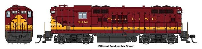 Walthers Mainline HO 20501 EMD GP9 Phase II with High Hood Locomotive