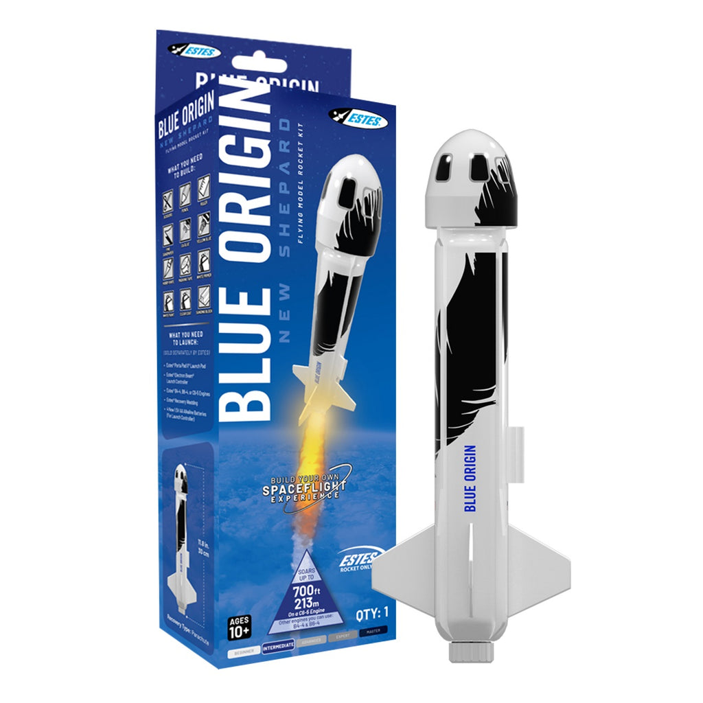 Estes Rockets 2024 7315 Blue Origin New Shepard Builder Kit New