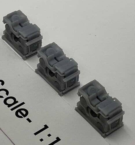 Phoenix Precision Models N 30633 Jeeps Stacked for Transport, Unpainte