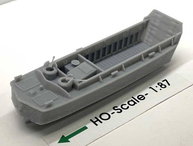 Phoenix Precision Models HO PPM-30115 LCVP Higgins Boat, Unpainted 3-D