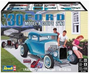 Revell Monogram 4464 '30 Ford Model A Coupe 2n1 1:25