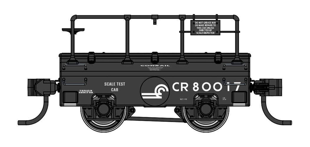 Walthers Proto HO 920-105304 Scale Test Car, Conrail #80017 | 44.98