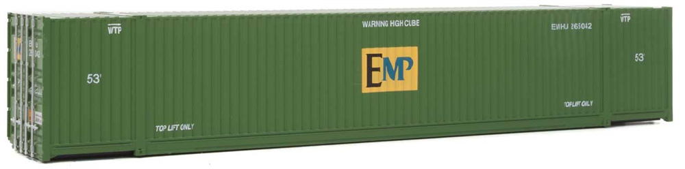 Walthers SceneMaster 949-8530 53' Singamas Corrugated-Side Container